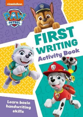 PAW Patrol First Writing Activity Book by | Paper Plus