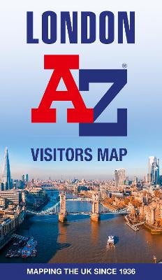 London A-Z Visitors Map by A-Z Maps | Paper Plus
