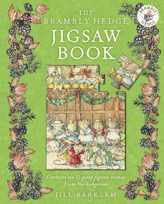 The Brambly Hedge Jigsaw Book by Jill Barklem | Paper Plus