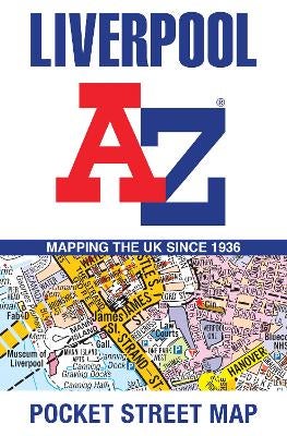 Liverpool A-Z Pocket Street Map by A-Z Maps | Paper Plus