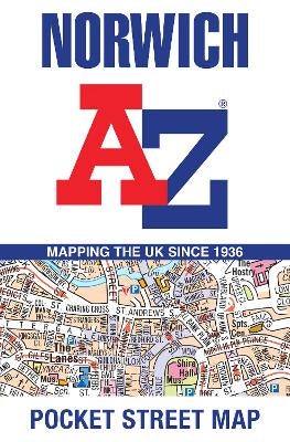 Norwich A-Z Pocket Street Map by A-Z Maps | Paper Plus