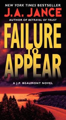 Failure to Appear by J. A Jance | Paper Plus