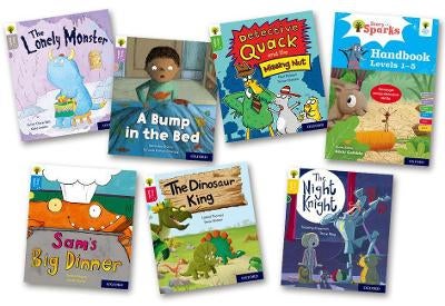 Oxford Reading Tree Story Sparks Oxford Levels 1-5 Easy Buy Pack by ...
