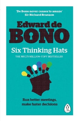 Six Thinking Hats by Edward De Bono | Paper Plus
