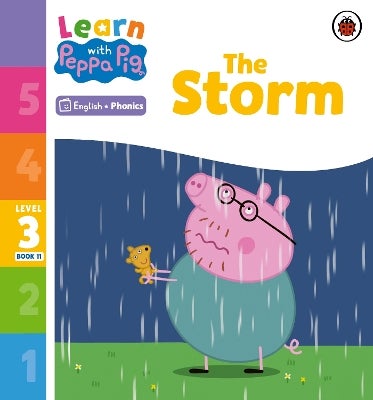 Learn with Peppa Phonics Level 3 Book 11 – The Storm (Phonics Reader ...