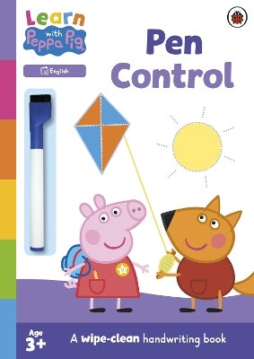 Learn with Peppa: Pen Control Wipe-Clean Activity Book by Peppa Pig ...