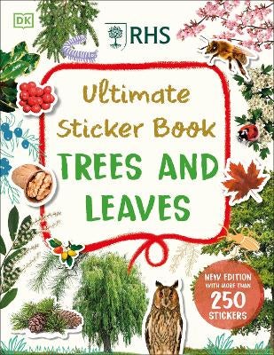 RHS Ultimate Sticker Book Trees and Leaves by DK | Paper Plus