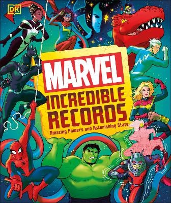 Marvel Incredible Records by Melanie Scott | Paper Plus