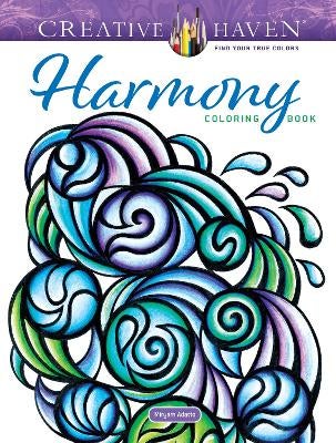 Creative Haven Harmony Coloring Book by Miryam Adatto | Paper Plus