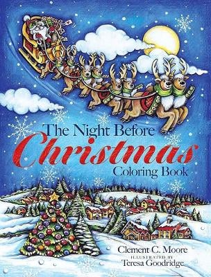The Night Before Christmas Coloring Book by Clement C. Moore | Paper Plus