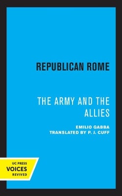 Republican Rome by Emilio Gabba | Paper Plus