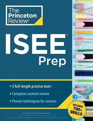 Princeton Review ISEE Prep by The Princeton Review | Paper Plus