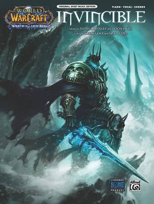 World Of Warcraft Invincible Piano Sheet Music Music World Of Warcraft