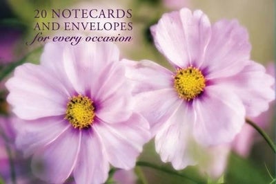 Card Box of 20 Notecards and Envelopes: Pink Cosmos | Paper Plus