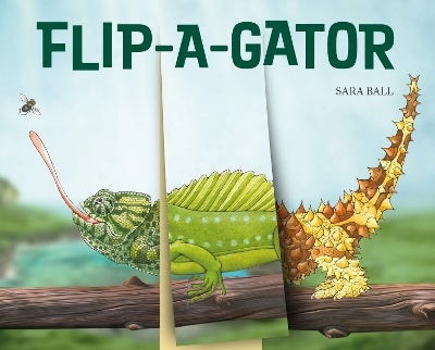 Flip-a-gator by Sara Ball | Paper Plus