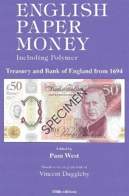 English Paper Money by Pam West | Paper Plus