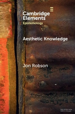 Aesthetic Knowledge by Jon Robson | Paper Plus