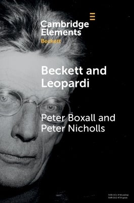 Beckett and Leopardi by Peter Boxall, Peter Nicholls | Paper Plus