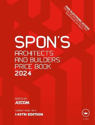 Spon's Architects' and Builders' Price Book 2024 by | Paper Plus