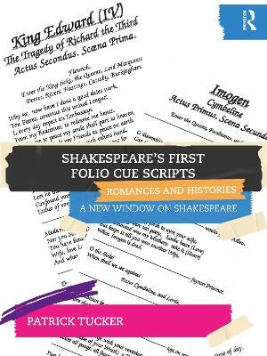 Shakespeare’s First Folio Cue Scripts – Romances and Histories by ...