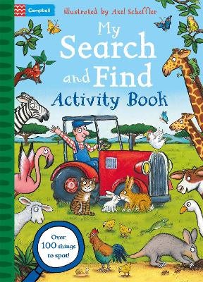 My Search and Find Activity Book by Campbell Books | Paper Plus