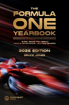 The Formula One Yearbook 2025 by Bruce Jones | Paper Plus