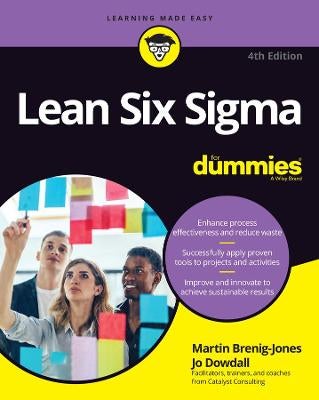 Lean Six Sigma For Dummies by Martin Brenig-Jones, Jo Dowdall | Paper Plus