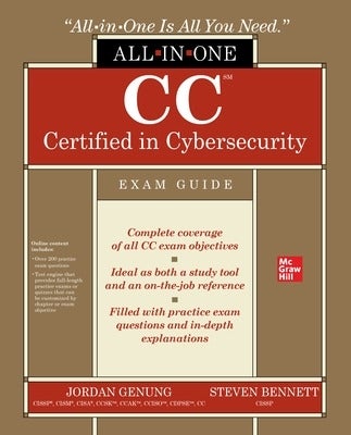 CC Certified in Cybersecurity All-in-One Exam Guide by Jordan Genung ...