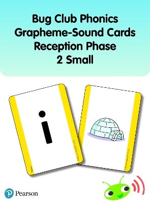Bug Club Phonics Grapheme-Sound Cards Reception Phase 2 (Small) by ...