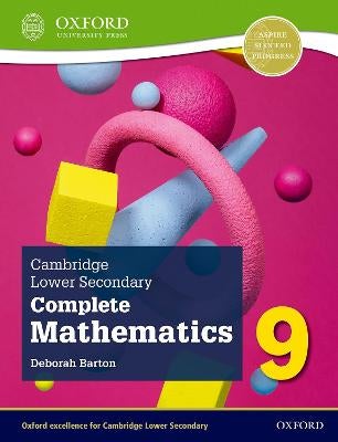 Cambridge Lower Secondary Complete Mathematics 9: Student Book (Second ...