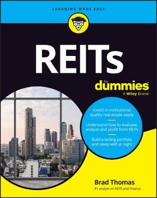REITs For Dummies by Brad Thomas | Paper Plus