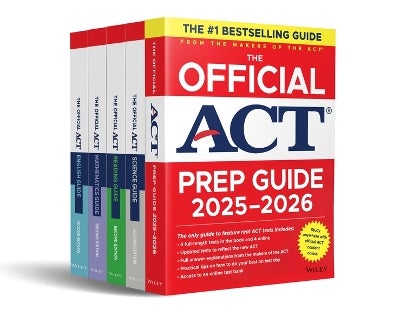 The Official ACT Prep & Subject Guides 2025-2026 Complete Set by ACT ...