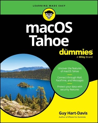 macOS Tahoe For Dummies by Guy Hart-Davis | Paper Plus