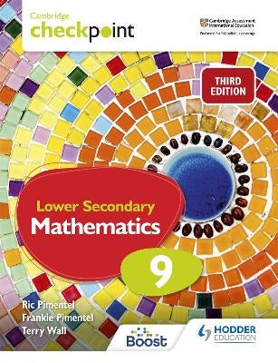 Cambridge Checkpoint Lower Secondary Mathematics Student's Book 9 by ...
