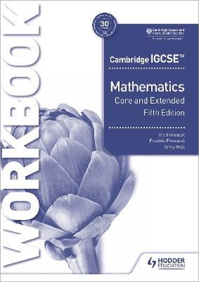 Cambridge IGCSE Core and Extended Mathematics Workbook Fifth edition by ...