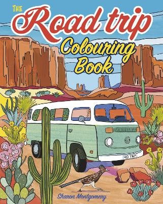 The Road Trip Colouring Book by Sharon Montgomery | Paper Plus