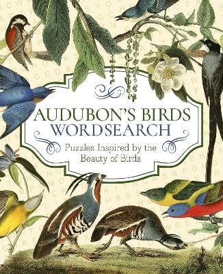 Audubon's Birds Wordsearch by Eric Saunders | Paper Plus