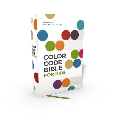 NKJV, Color Code Bible for Kids, Hardcover, Comfort Print by Thomas ...