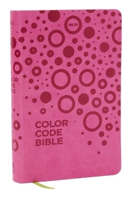 NKJV, Color Code Bible for Kids, Pink Leathersoft, Comfort Print by ...