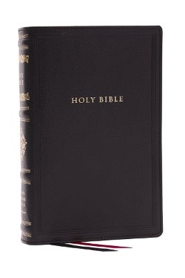 RSV Personal Size Bible with Cross References, Black Leathersoft, Thumb ...