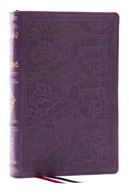 RSV Personal Size Bible with Cross References, Purple Leathersoft ...