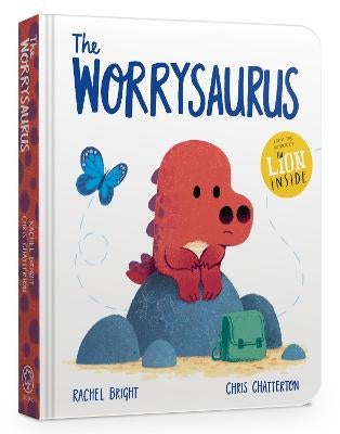 The Worrysaurus Board Book by Rachel Bright | Paper Plus