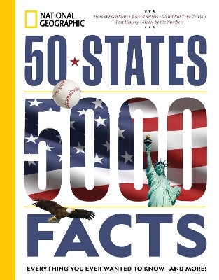 50 States, 5,000 Facts by National Geographic | Paper Plus