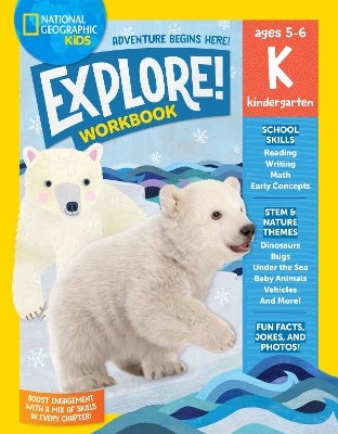 National Geographic Kids Explore! Workbook Kindergarten by National ...