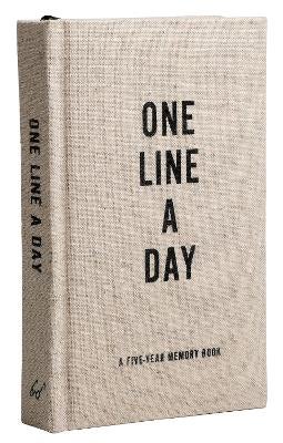 Canvas One Line a Day: A Five-Year Memory Journal | Paper Plus