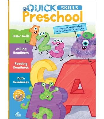 Quick Skills Preschool Workbook by Carson Dellosa Education | Paper Plus