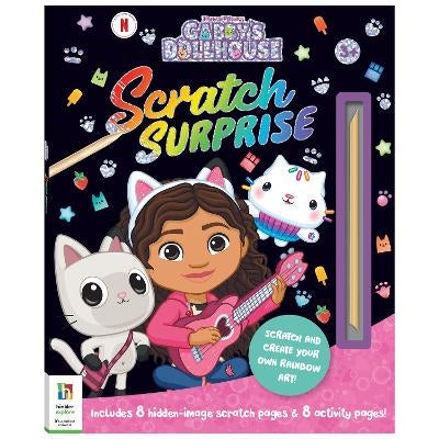 Scratch Surprise Gabby's Dollhouse by Hinkler Pty Ltd | Paper Plus
