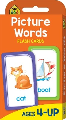School Zone Picture Words Flash Cards by Hinkler Pty Ltd | Paper Plus