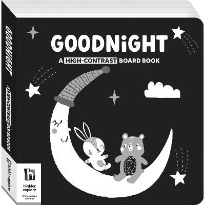 Goodnight: A High-Contrast Board Book by Hinkler Pty Ltd | Paper Plus