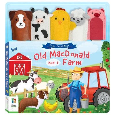Old MacDonald Had a Farm Finger Puppet Book by Hinkler Pty Ltd | Paper Plus